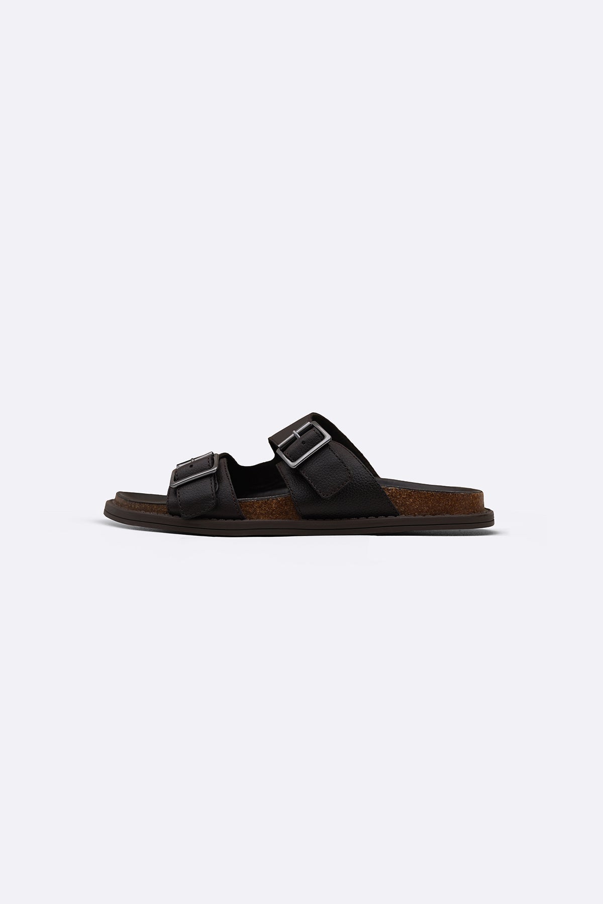 DOUBLE STRAP LEATHER SLIDES – LAMA RETAIL GLOBAL