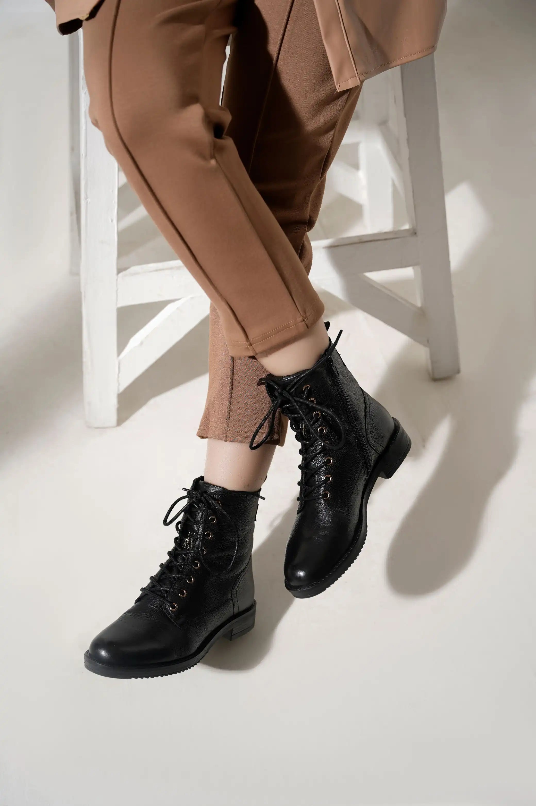 LEATHER BIKER BOOTS – LAMA RETAIL International
